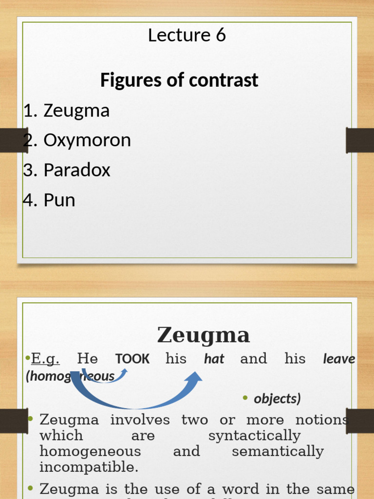 Figures of Contrast in Literature | PDF | Object (Grammar) | Grammar