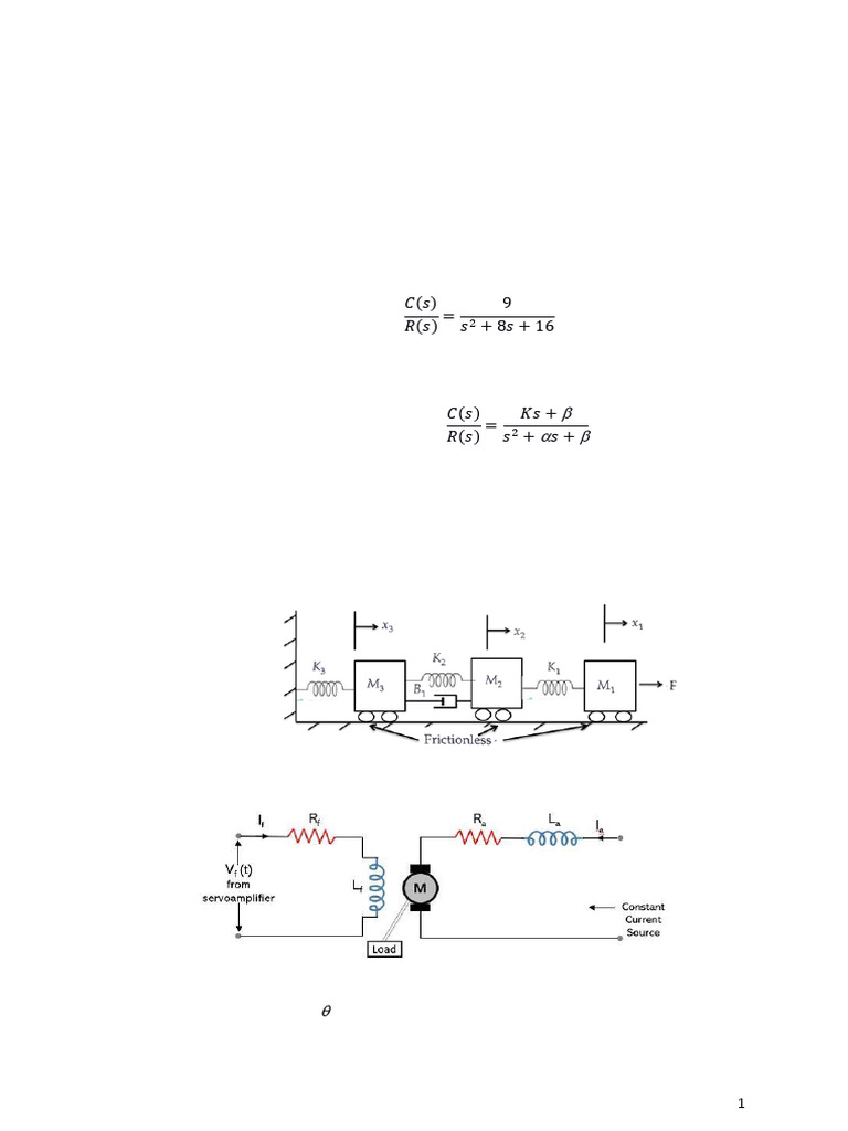 Assignment_@_Control_Systems | PDF | Control Theory | Electrical Engineering