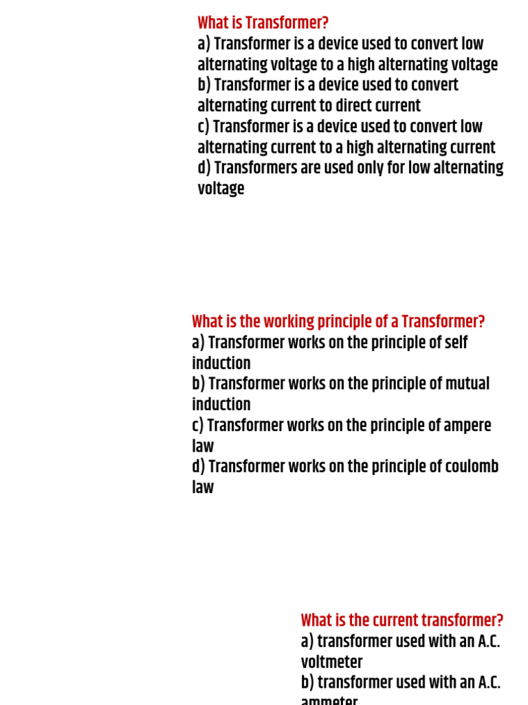 05 Transformer, Rectifier, Focal Spot | PDF | Inductor | Rectifier