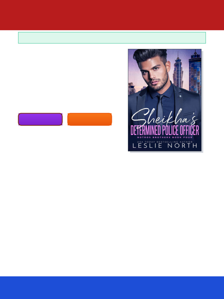 Sheikha s Determined Police Officer Botros Brothers Book 4 1st Edition ...