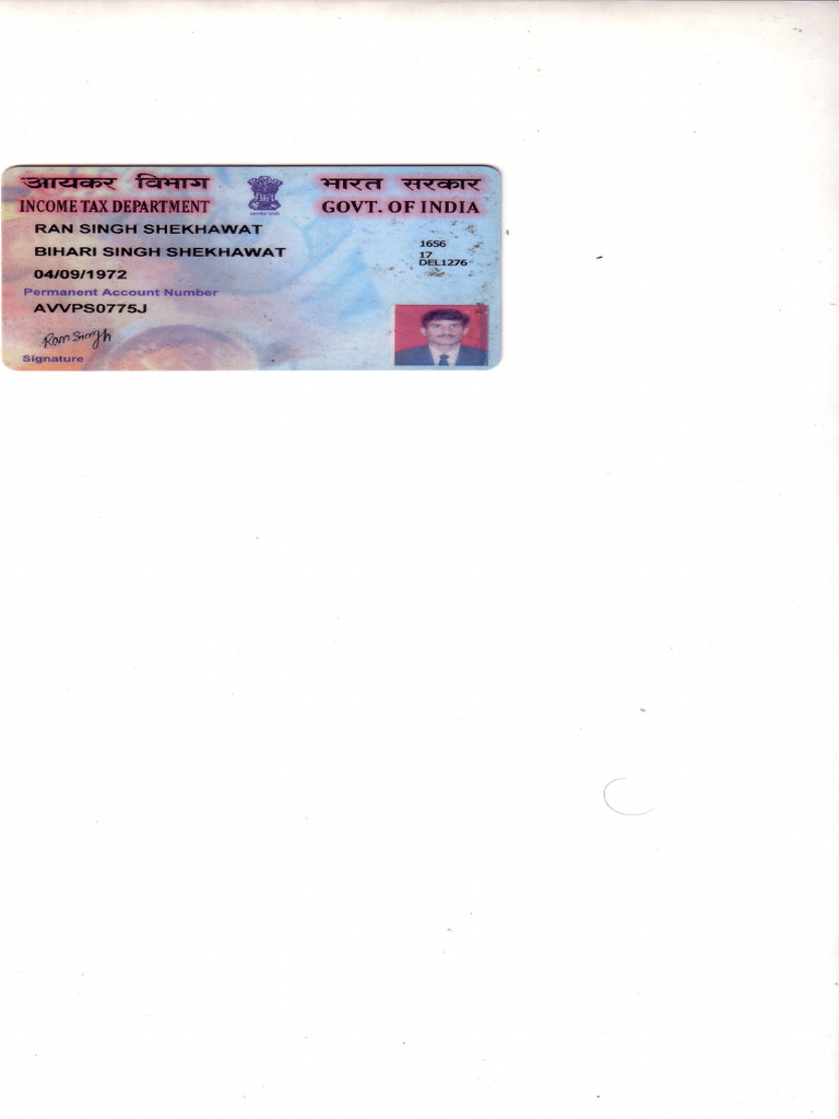 Doc. 3 PAN CARD | PDF