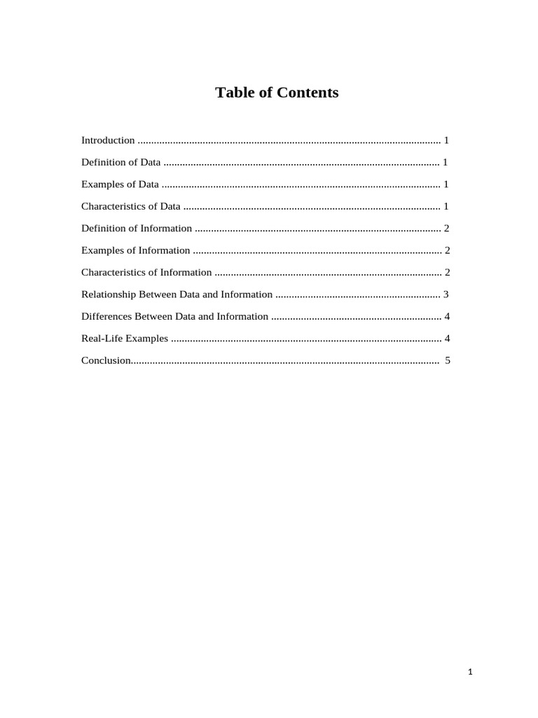 Concept of Data and Information | PDF | Information | Data