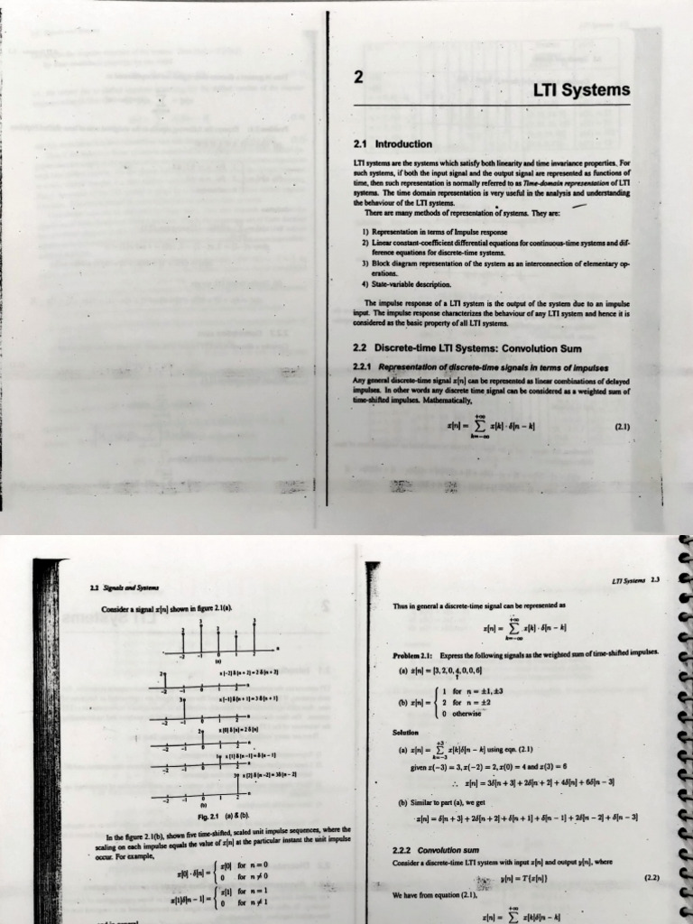 LTI Systems | PDF