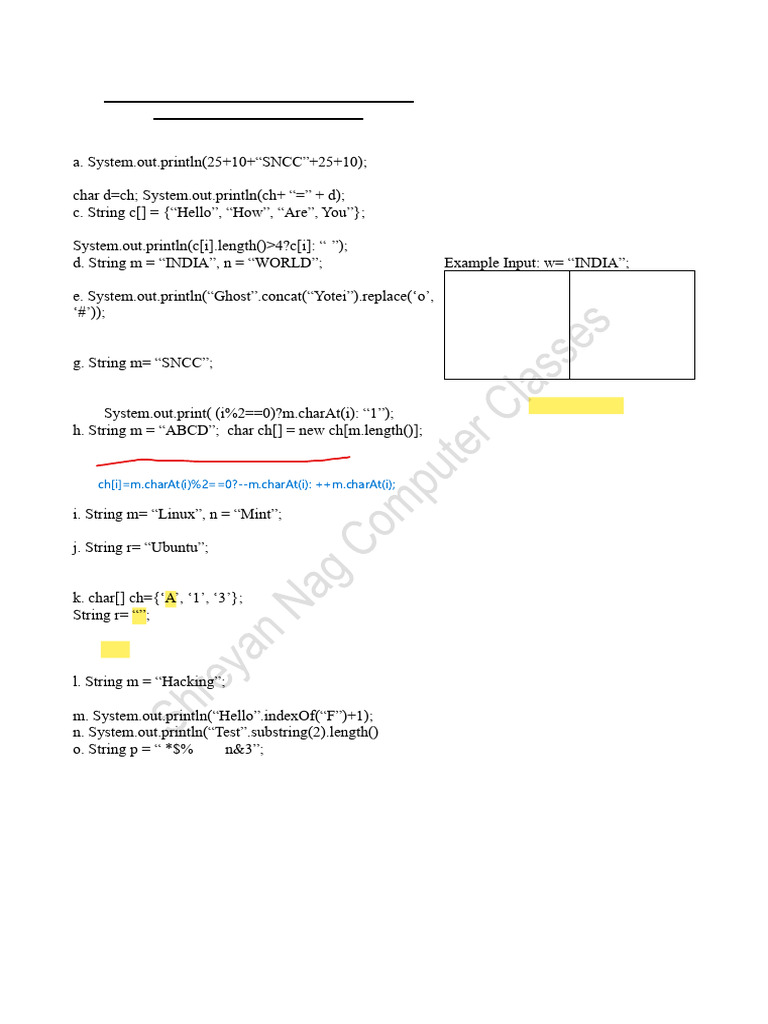 PowerPrep Class 10 String (1) | PDF | Computer Programming | Computing