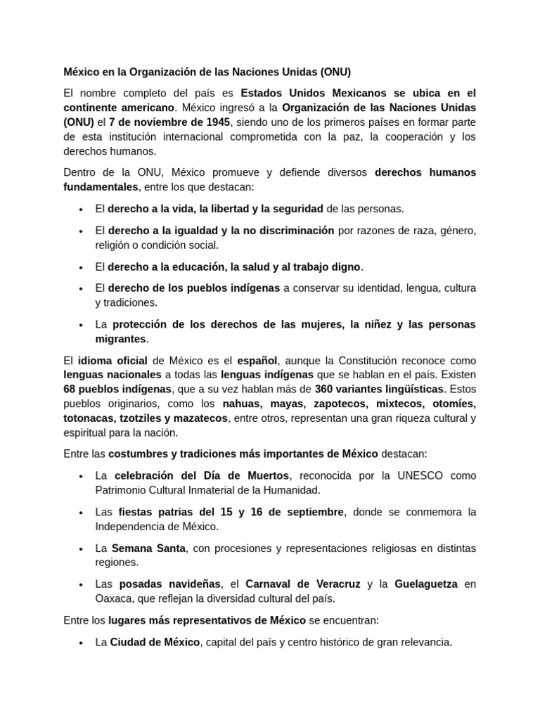 Discursos ONU | PDF | Ghana | México