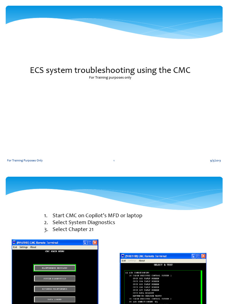 ECS System Troubleshooting | PDF