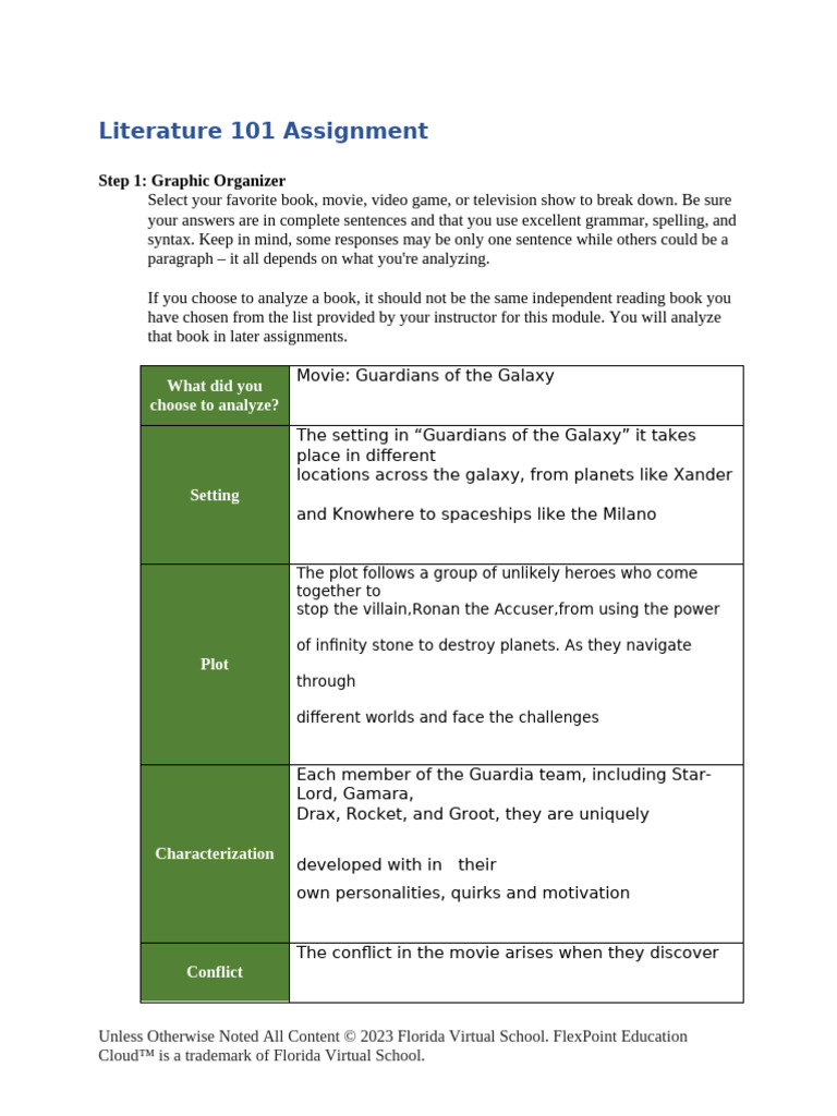 02 01 Literature 101 | PDF