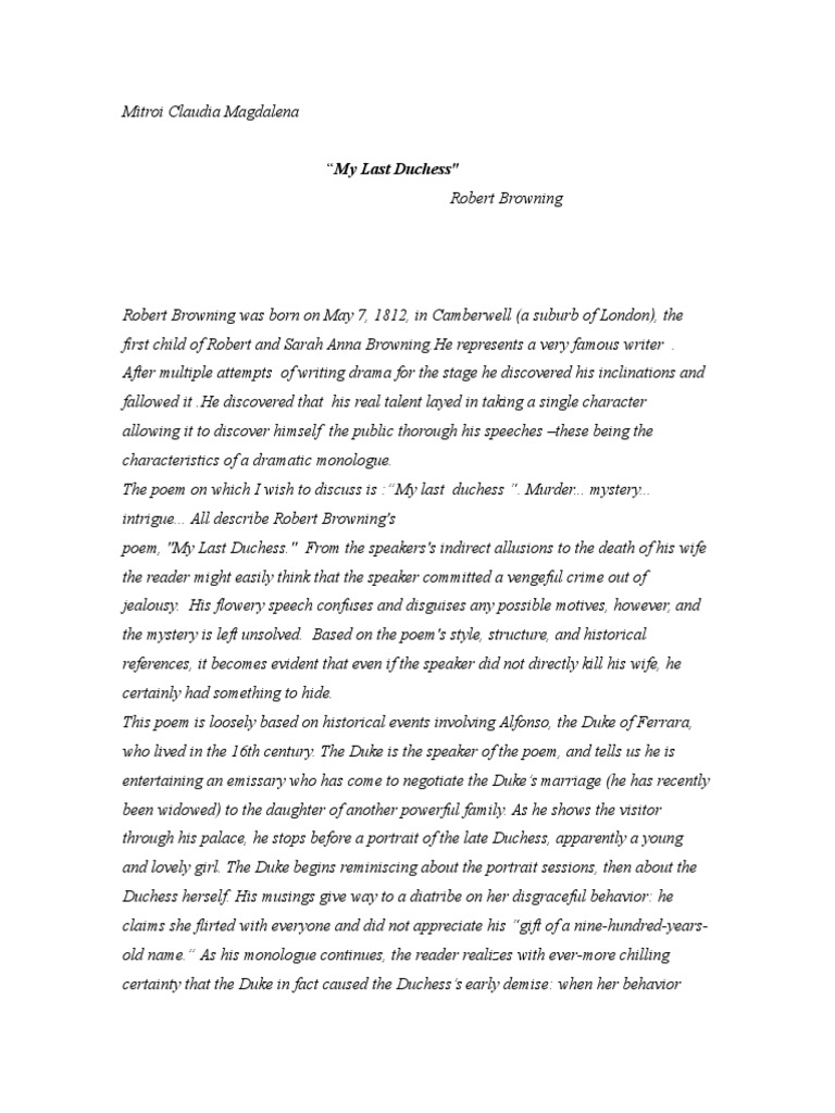 Robert Browning | PDF | Robert Browning | Poetry