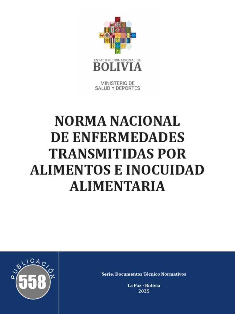 NORMA NACIONAL ETAS E INOCUIDAD ALUIMENTARIA_B | PDF | Enfermedades ...
