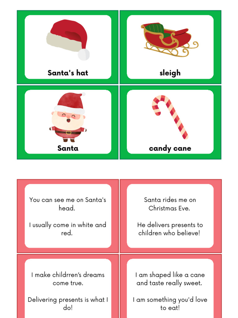 Christmas Riddles (2) | PDF | Santa Claus | Christmas