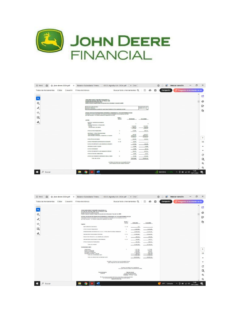 Balance John Deere | PDF