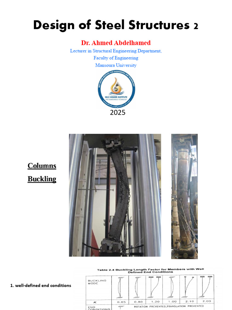 Steel Structures Design Guide 2025 | PDF