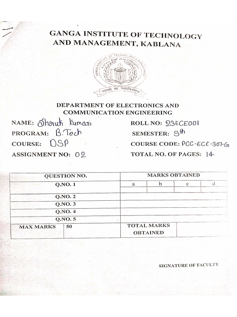 DSP assi-02_extracted_12020036 | PDF