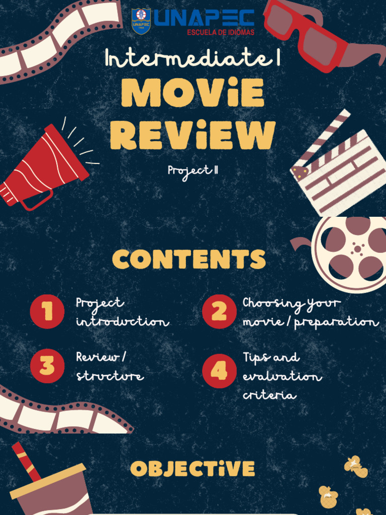 Movie Review Project Guidelines | PDF | Vocabulary | Adjective
