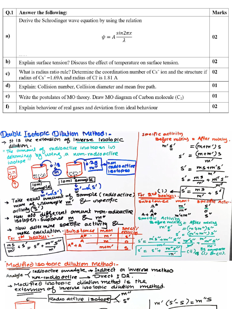 Test Paper TA-2 | PDF