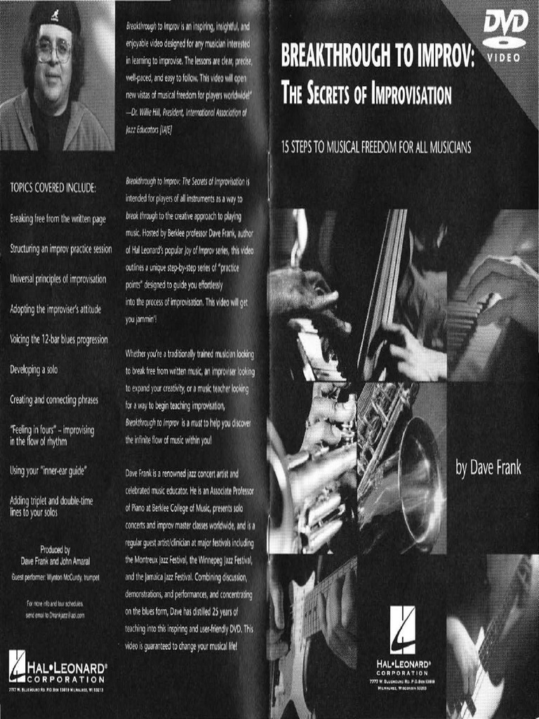 15 Steps to Blues Improvisation | PDF | Improvisation | Jazz