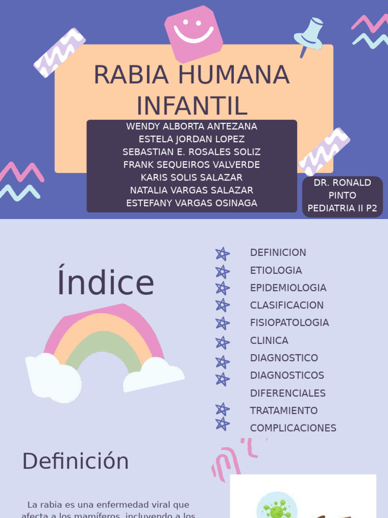 Rabia Humana p2 | PDF | Rabia | Organismos
