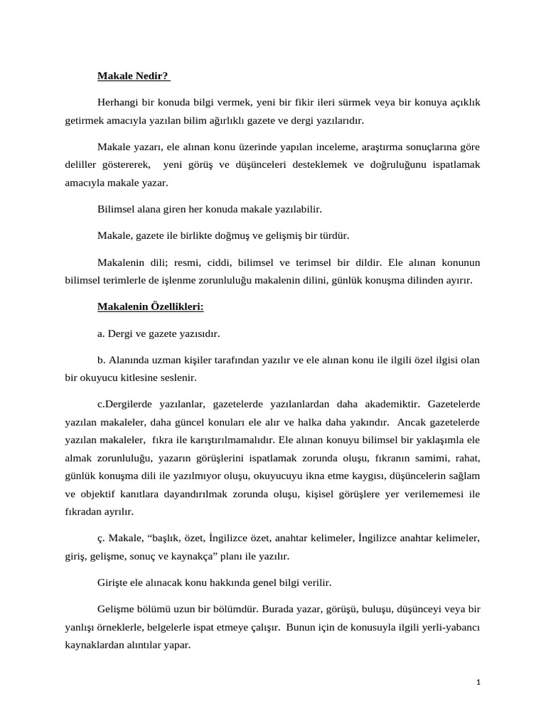 Makale | PDF