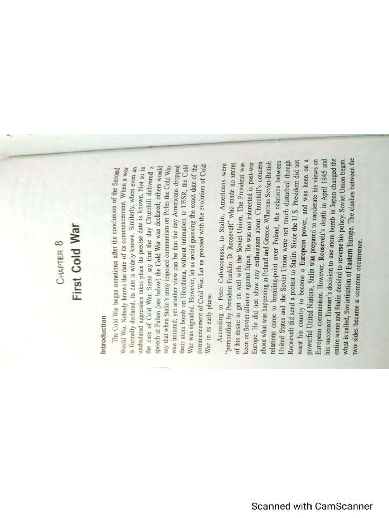 First Cold War | PDF