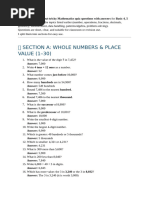 PSAC Grade 6 Maths Paper 2024 | PDF