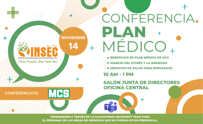 Conferencia de Plan Médico | PDF