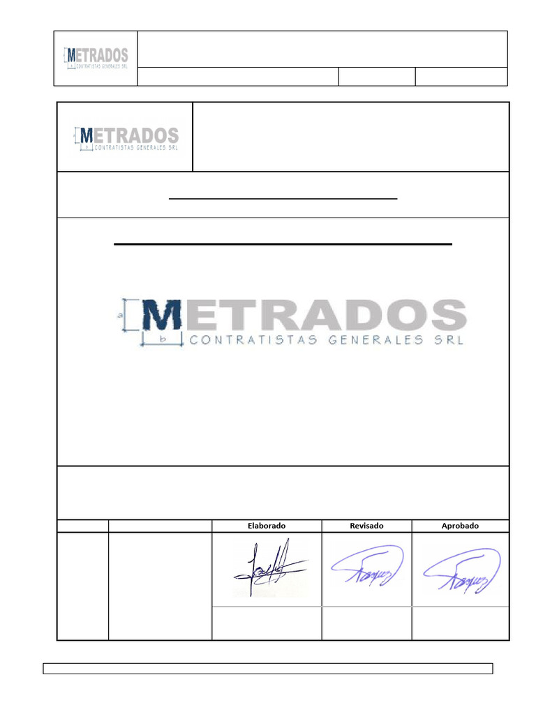 PLAN DE SST METRADOS | PDF | Seguridad y salud ocupacional | Valores