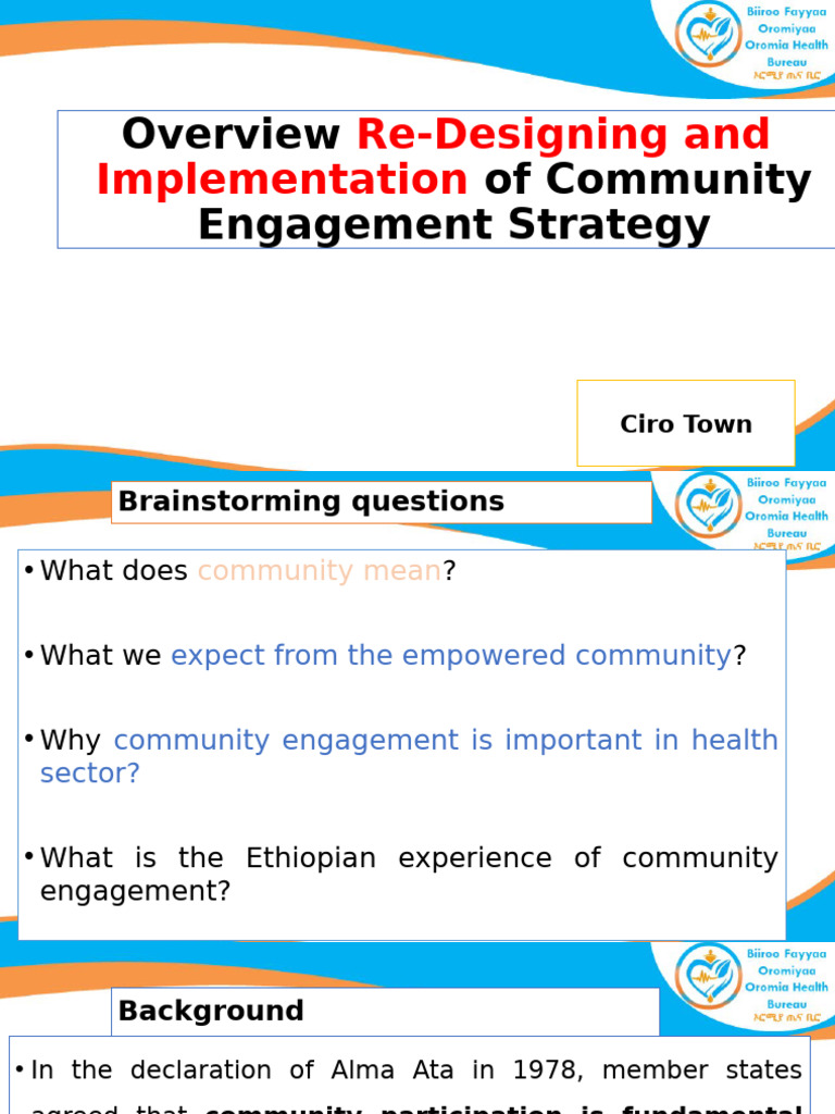 Redesign Community Community Engagement Advocacy | PDF | Empowerment