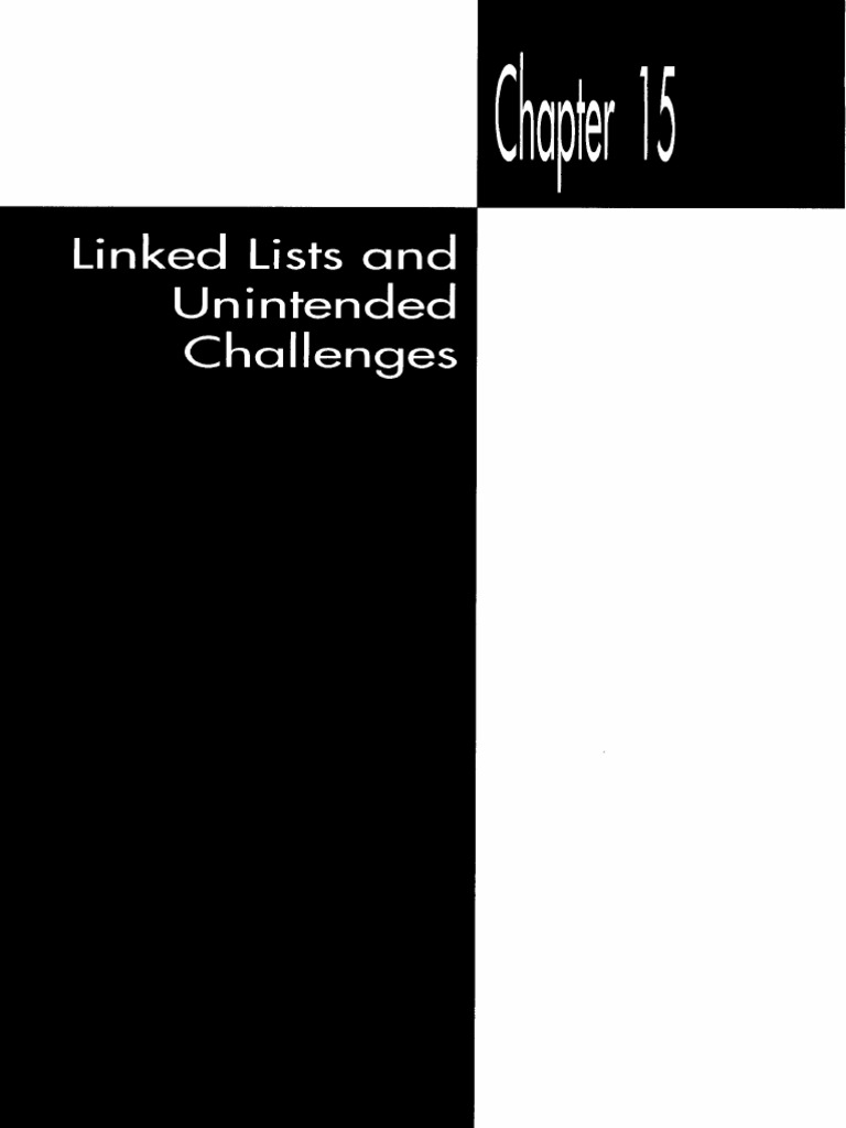 Challenges with Linked Lists in Programming | PDF | Software ...