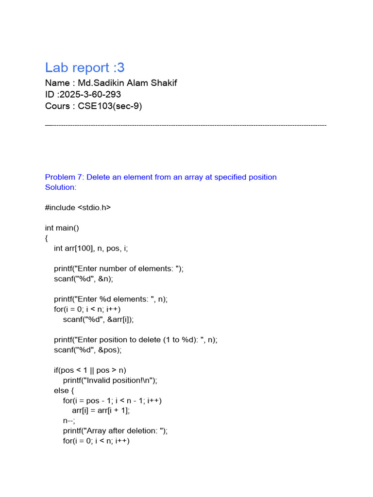Lab Report 3 | PDF | Computer Programming | Source Code