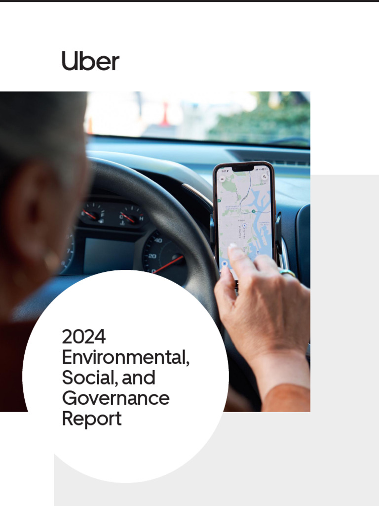 Uber 2024 ESG Report Overview | PDF | Governance | Sustainability