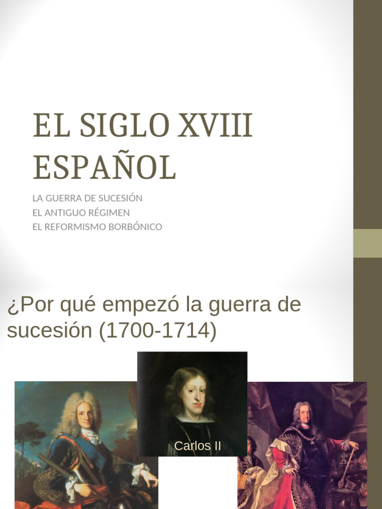 La Guerra de Sucesión | PDF