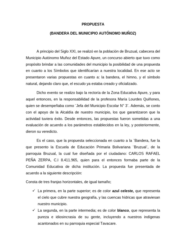 porpuesta | PDF | Color | Bandera