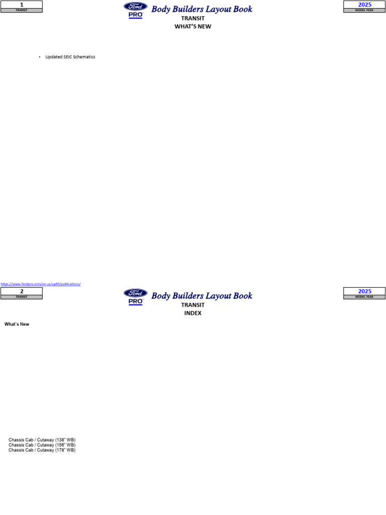 2025my Transit BBLB Final r2 | PDF | Truck | Van