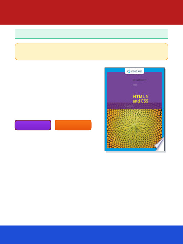 New Perspectives on HTML 5 and CSS Comprehensive 8th Edition Patrick M ...