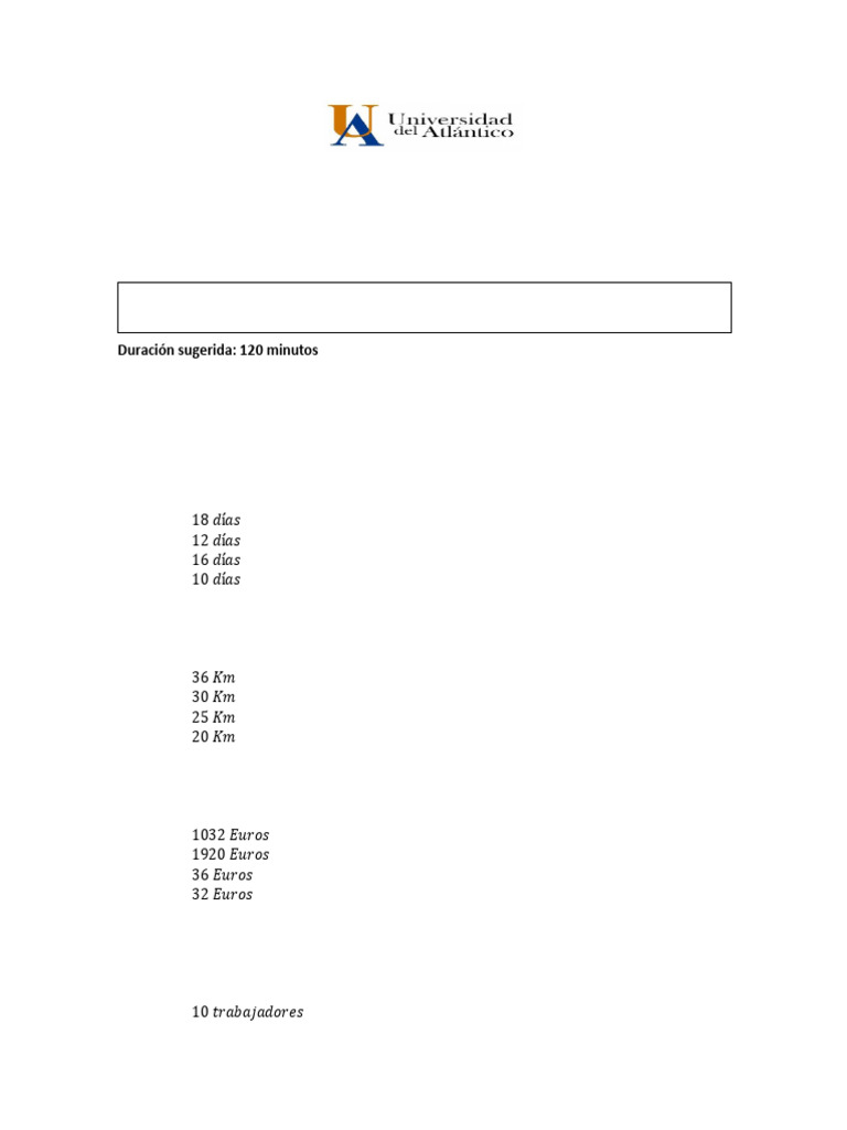 Taller de Razonamiento Cuantitativo | PDF