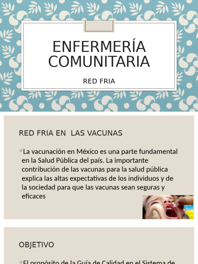 Red Frio | PDF | Vacunas