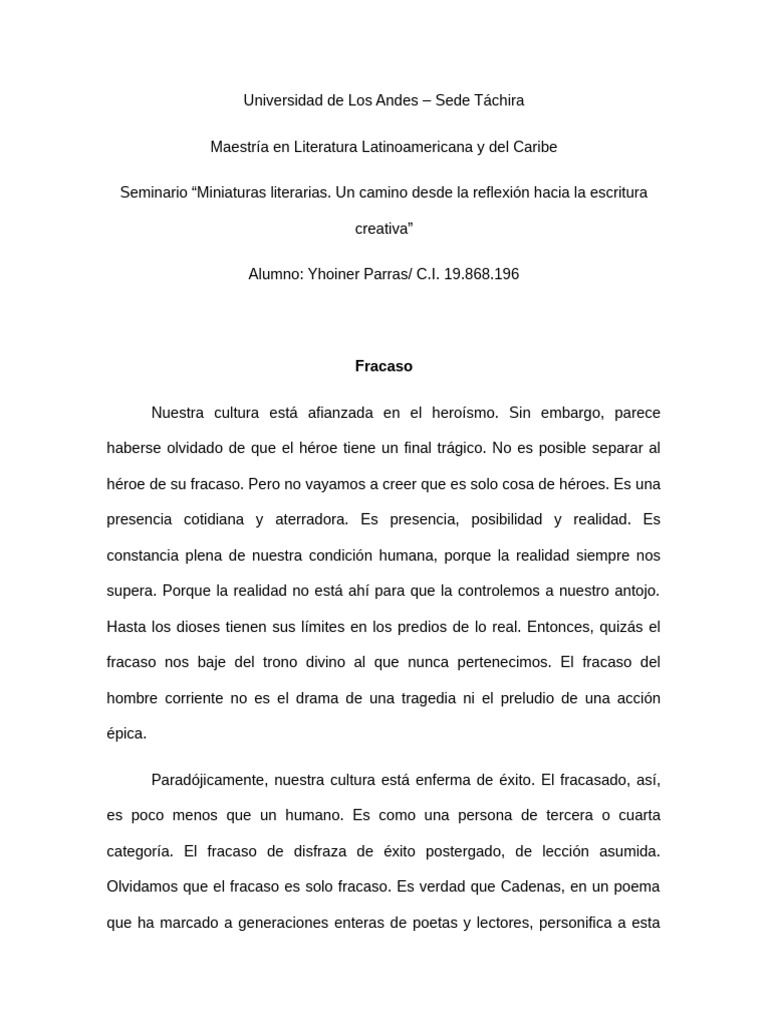 Fracas o | PDF