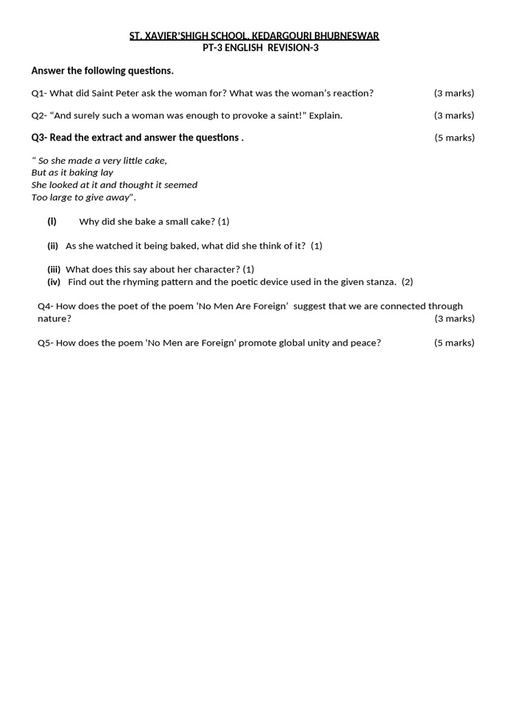 PT-3 REVISION-3 | PDF