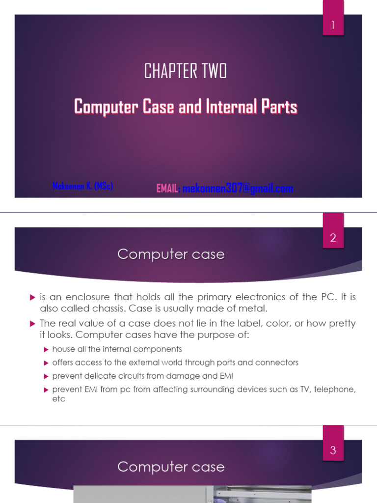 Computer Cases and Motherboard Basics | PDF | Read Only Memory ...