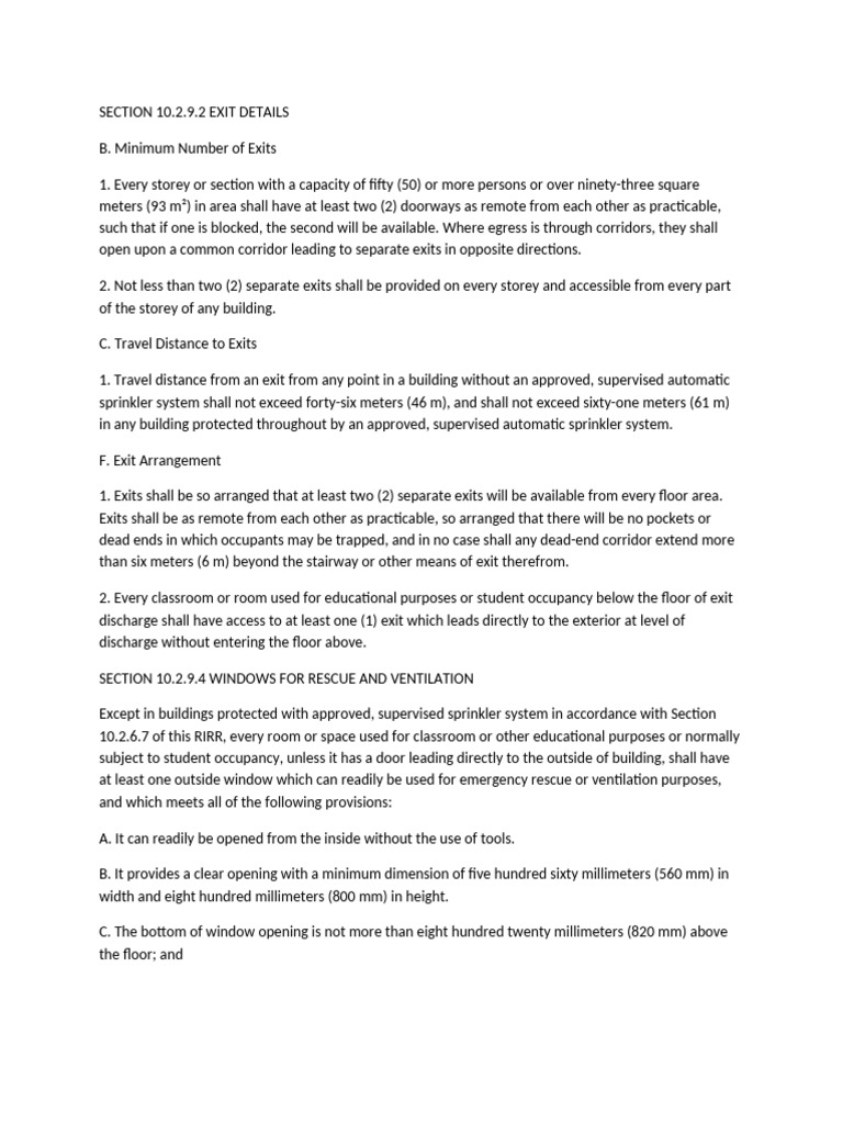 Section 10.2.9.-Wps Office | PDF | Door | Building Engineering