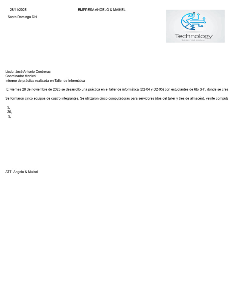 Informe Completo | PDF