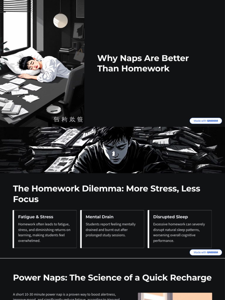 Why Naps Are Better Than Homework | PDF | Sleep | Memory