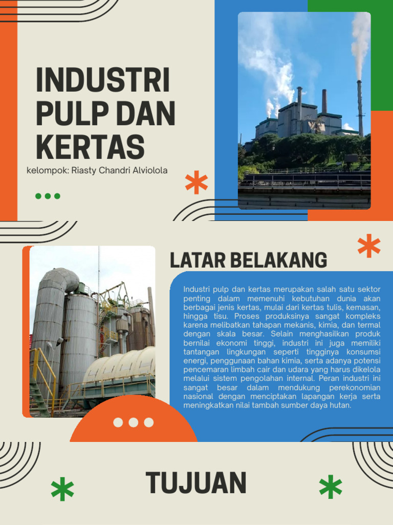 Proses Produksi Pulp dan Kertas Berkelanjutan | PDF