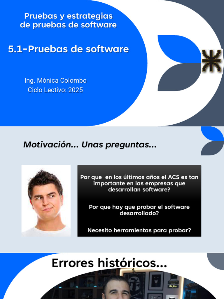 Estrategias y Pruebas de Software 2025 | PDF | Pruebas de software ...