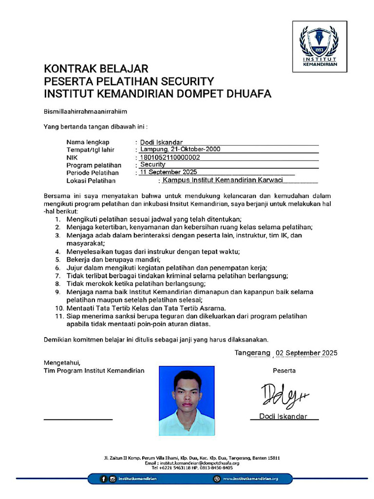 Dodi Iskandar | PDF