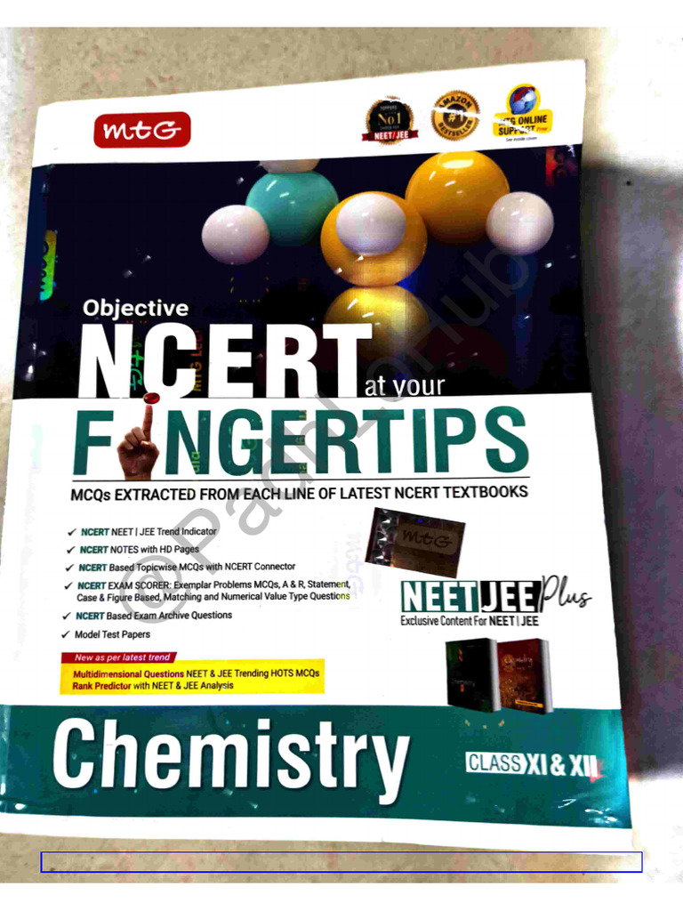 MTG Fingertips Chemistry New Edition 2026 | PDF