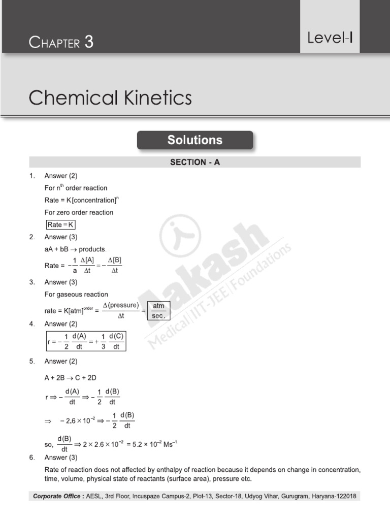 CLS MED 25 26 XII Che Package 1 Level 1 Chapter 3 | PDF