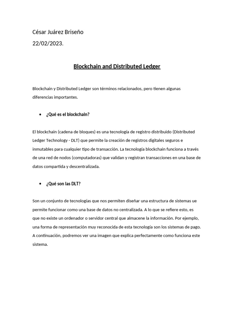 Blockchain and DLT | PDF