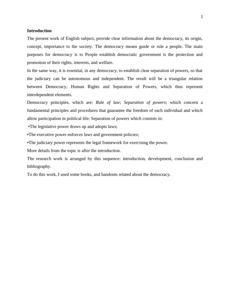 Understanding Democracy and Its Principles | PDF | Democracy ...