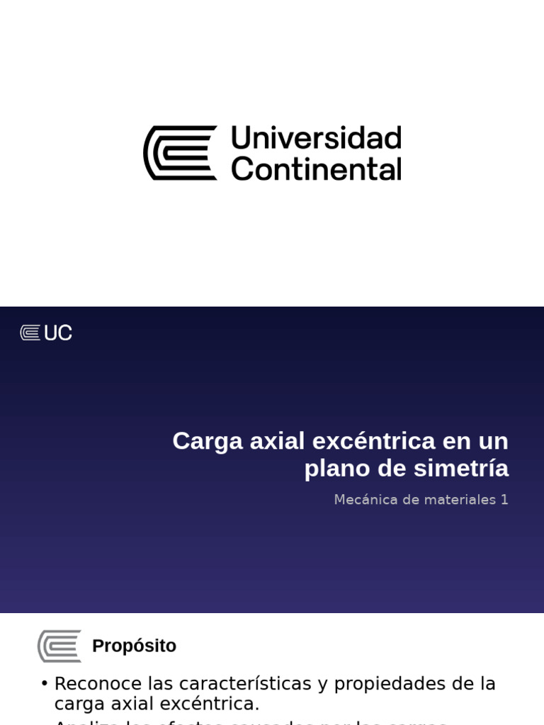 12. Carga Axial Excentrica | PDF